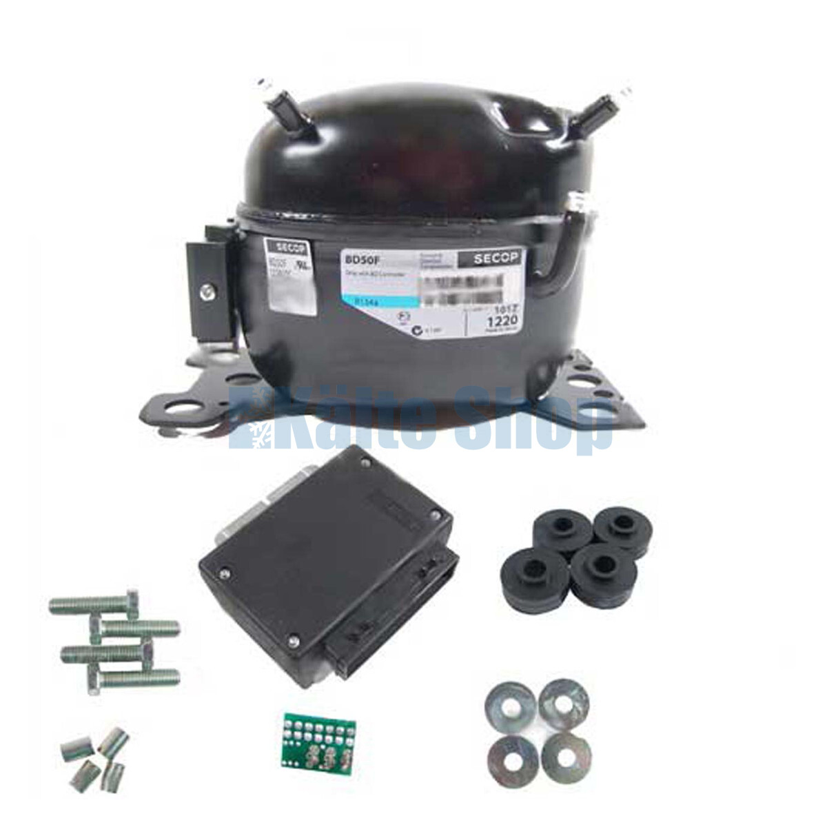 Kompressor BD50F mit Anlaufelektronik Danfoss - Kälte-Shop - Ihr Part