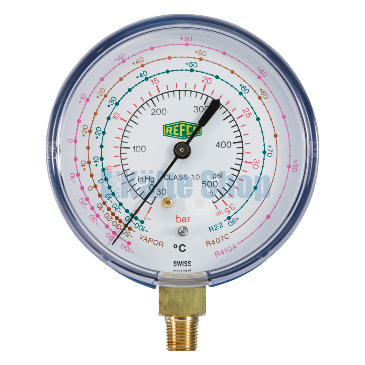 Manometer M5-250-DS-MULTI Refco - Kälte-Shop - Ihr Partner im Bereich