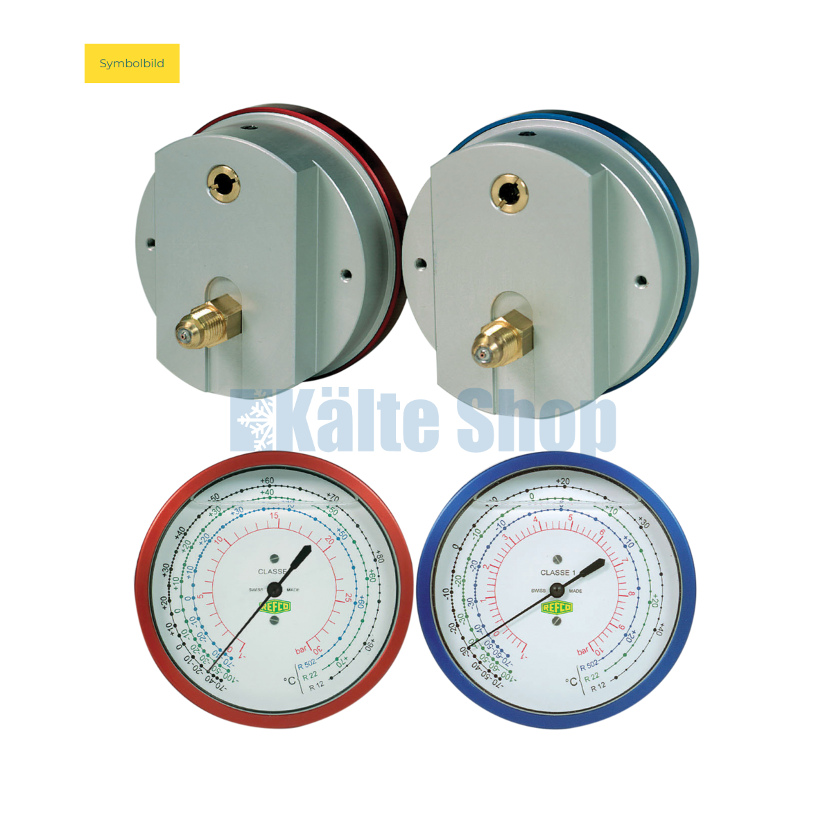 Manometer R3-220-M-R407C Refco - Kälte-Shop - Ihr Partner im Bereich