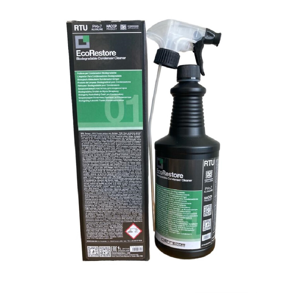 Biodegradable Condenser Cleaner EcoRestore 1L