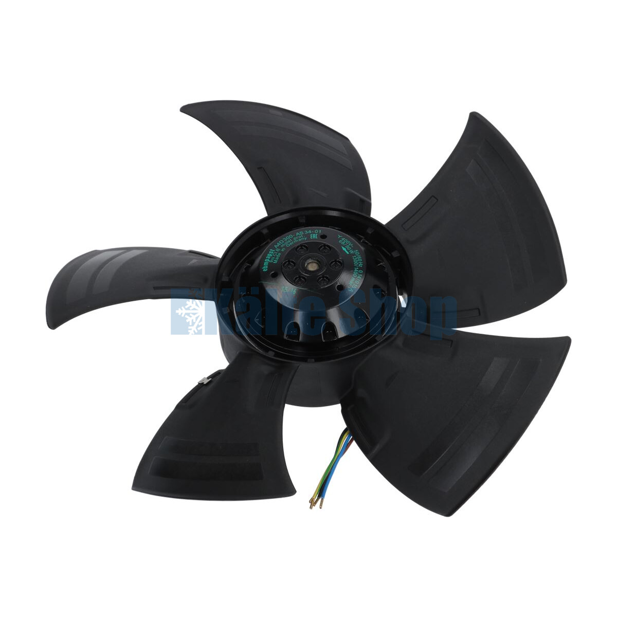 Axial fan A4D300-AS34-01/S EBM - Kaelte-Shop - Your partner for refri