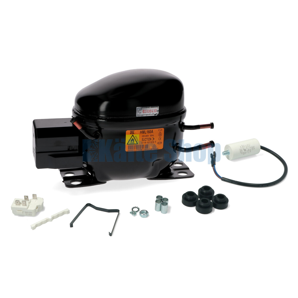 Compressor HML160A ZEL - Kaelte-Shop - Your partner for refrigeration