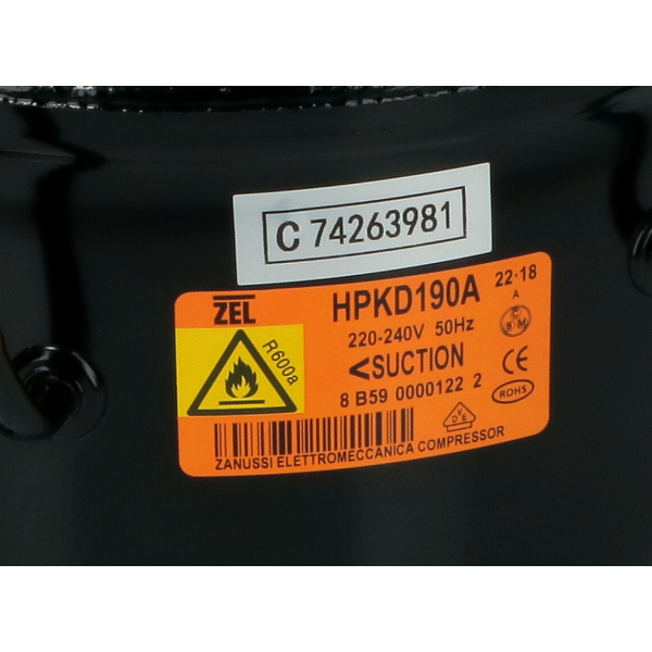 Compressor HPKD190A ZEL - Kaelte-Shop - Your partner for refrigeratio