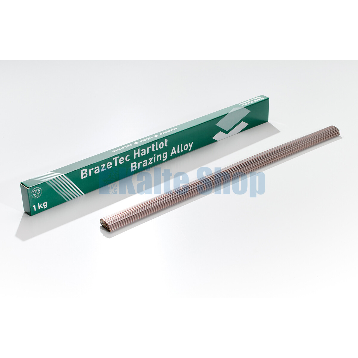 Brazing alloy Silfos 15 1Kg Brazetec - Kaelte-Shop - Your partner for