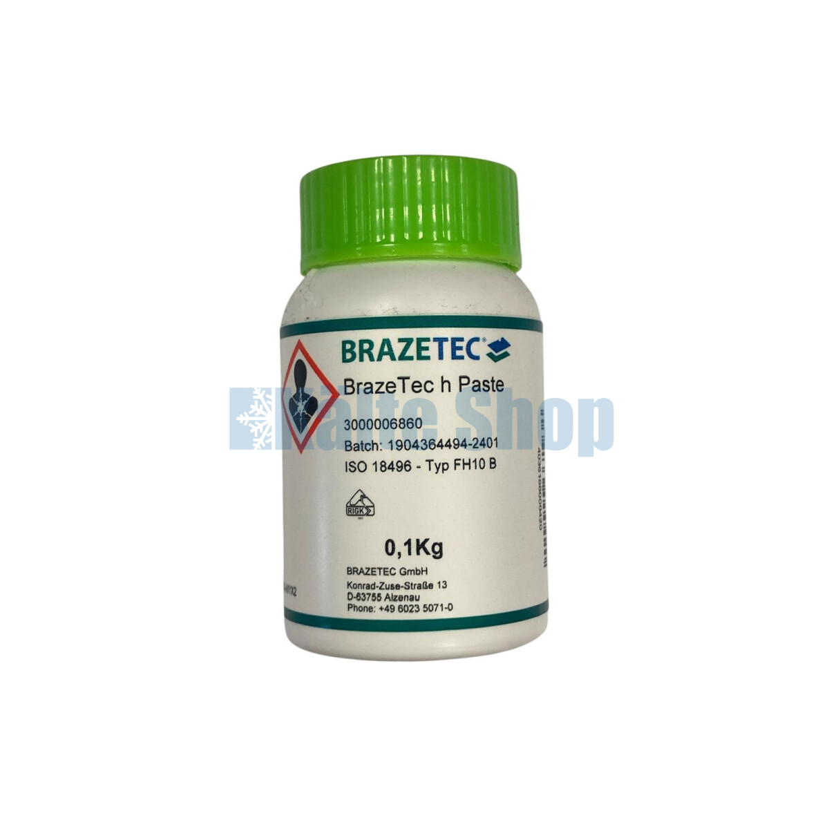 Flussmittel Brazetec h 100g Paste - Kälte-Shop - Ihr Partner im Berei