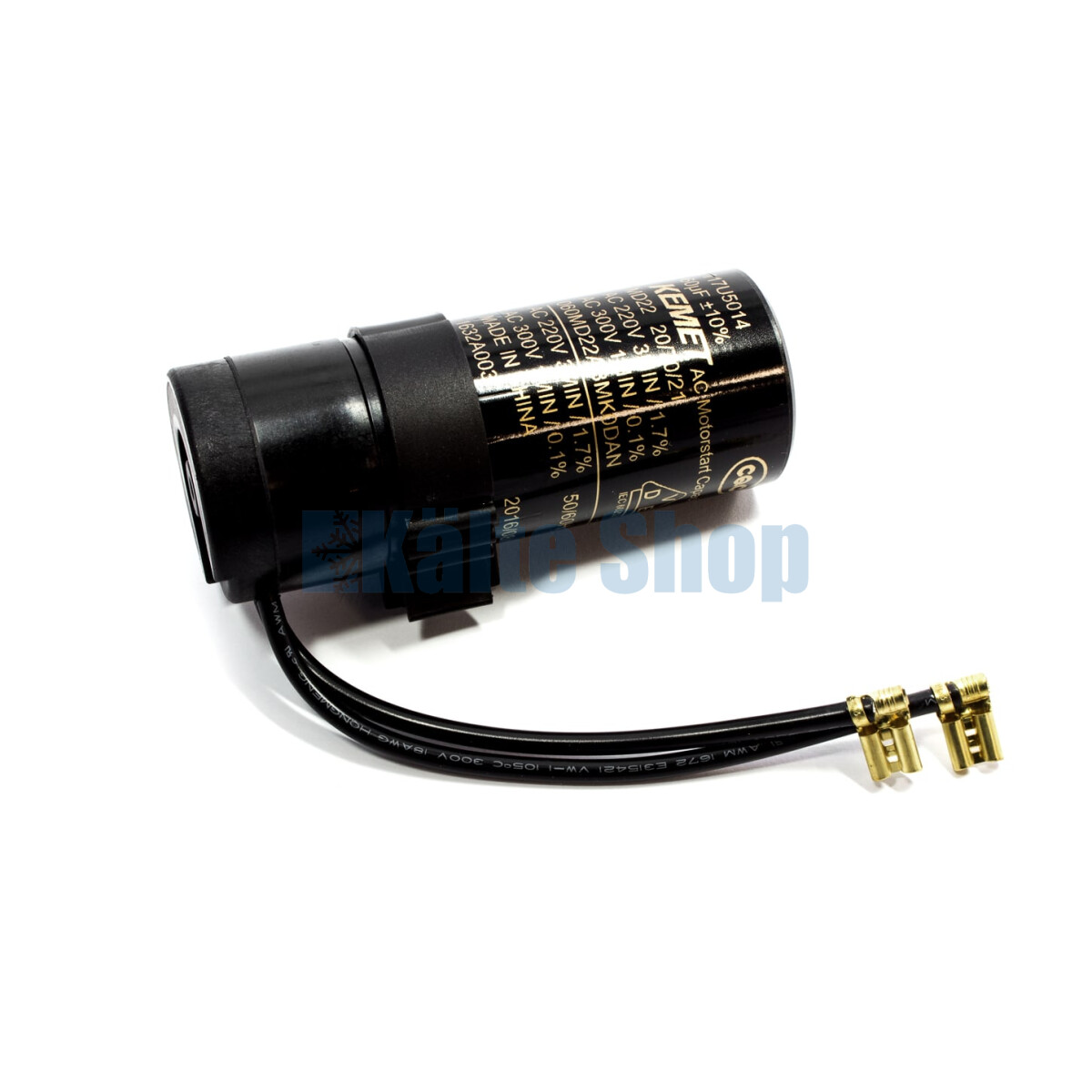 Starting capacitor 125µF Danfoss - Kaelte-Shop - Your partner for ref